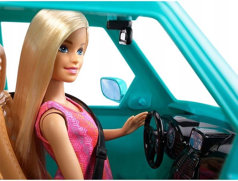 Barbie Samochód Auto Suv +lalka FGC99 - Ceny i opinie - Ceneo.pl