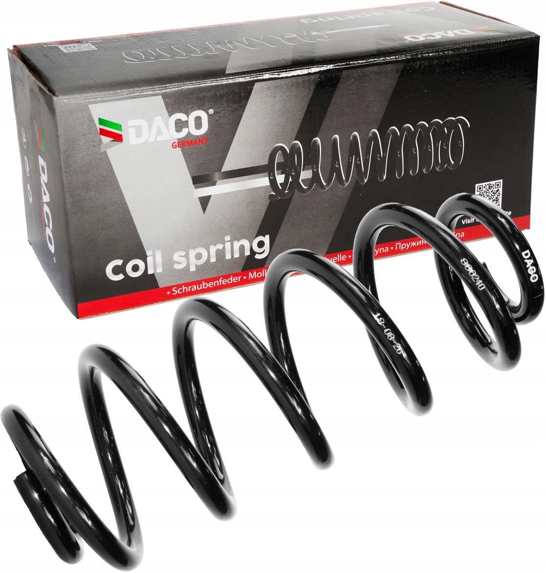Sprężyna zawieszenia Sprężyna zawieszenia DACO Germany 800240 - Opinie ...
