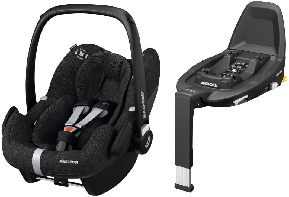 Fotelik Maxi Cosi Pebble Pro I Size Nomad Black + Baza Familyfix 3 ...