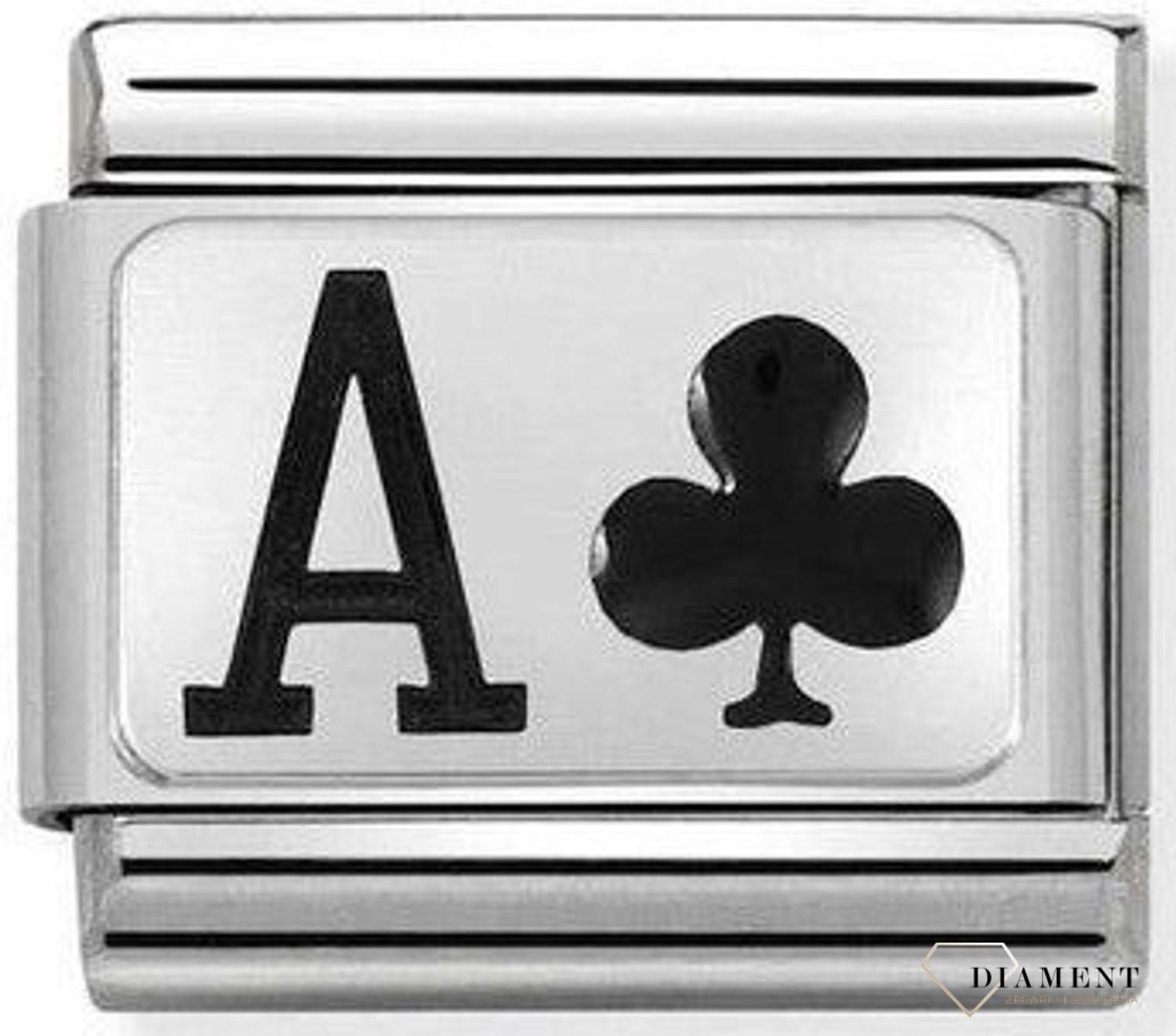 Nomination Link 925 zawieszka srebro 'As Trefl' - Ceny i opinie - Ceneo.pl