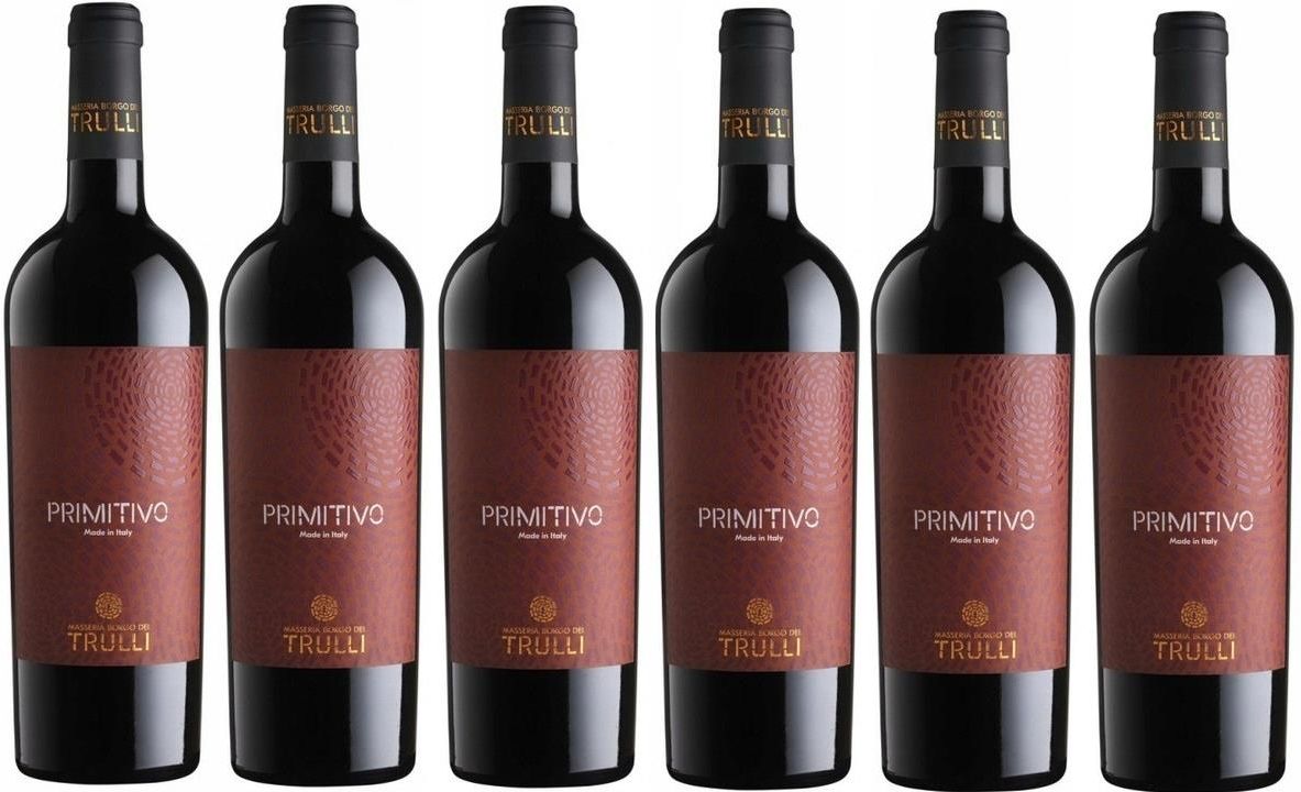 WINO Włoskie Borgo dei Trulli Primitivo - Ceny i opinie - Ceneo.pl