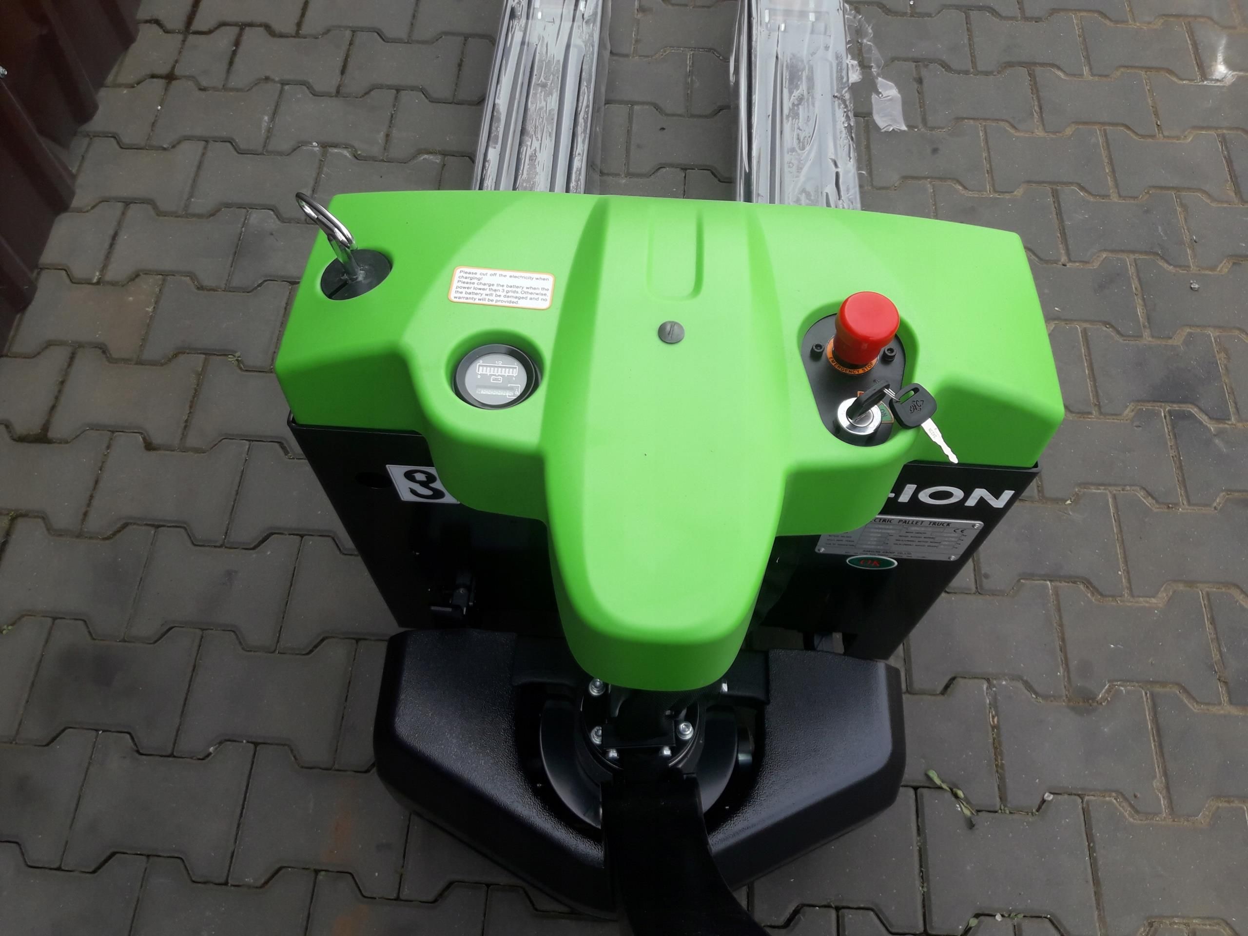 WÓZEK PALETOWY ELEKTRYCZNY HANGCHA CBD15 Li-Ion - Opinie i ceny na Ceneo.pl
