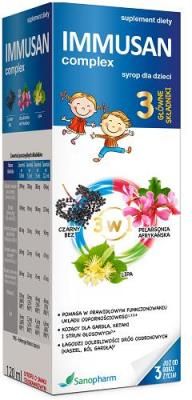 Sanopharm Sp. Z O.O. Immusan Complex syrop na odporność 120 ml - Opinie ...