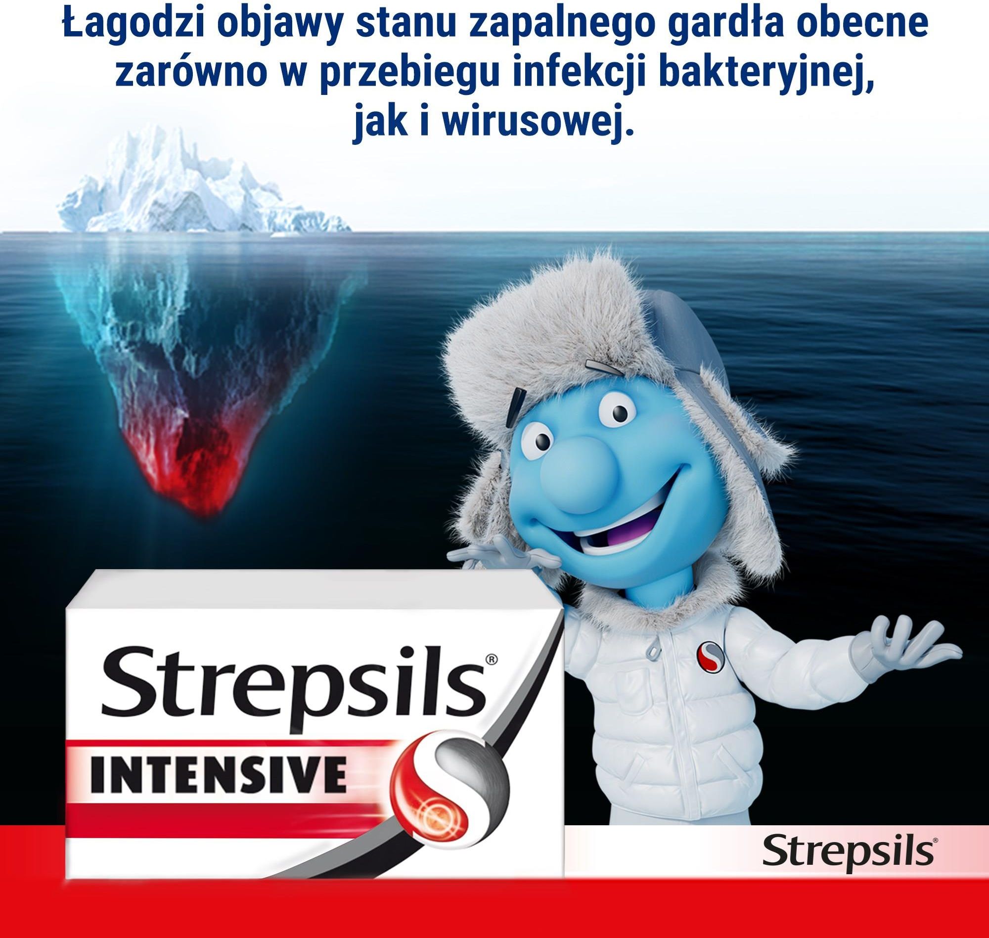 STREPSILS INTENSIVE NA BÓL GARDŁA 36 PASTYLEK - Opinie i ceny na Ceneo.pl