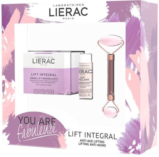 Zestaw - Lierac Lift Integral Set (Face cream/50Ml + Face milk/30Ml ...