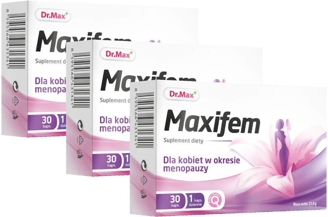 Dr.Max Maxifem 3 x 30 kaps - Opinie i ceny na Ceneo.pl