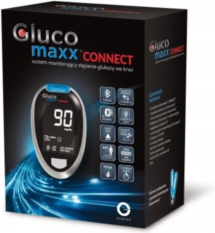 Glucomaxx Glukometr Connect Z Modułem Bluetooth - Opinie i ceny na Ceneo.pl