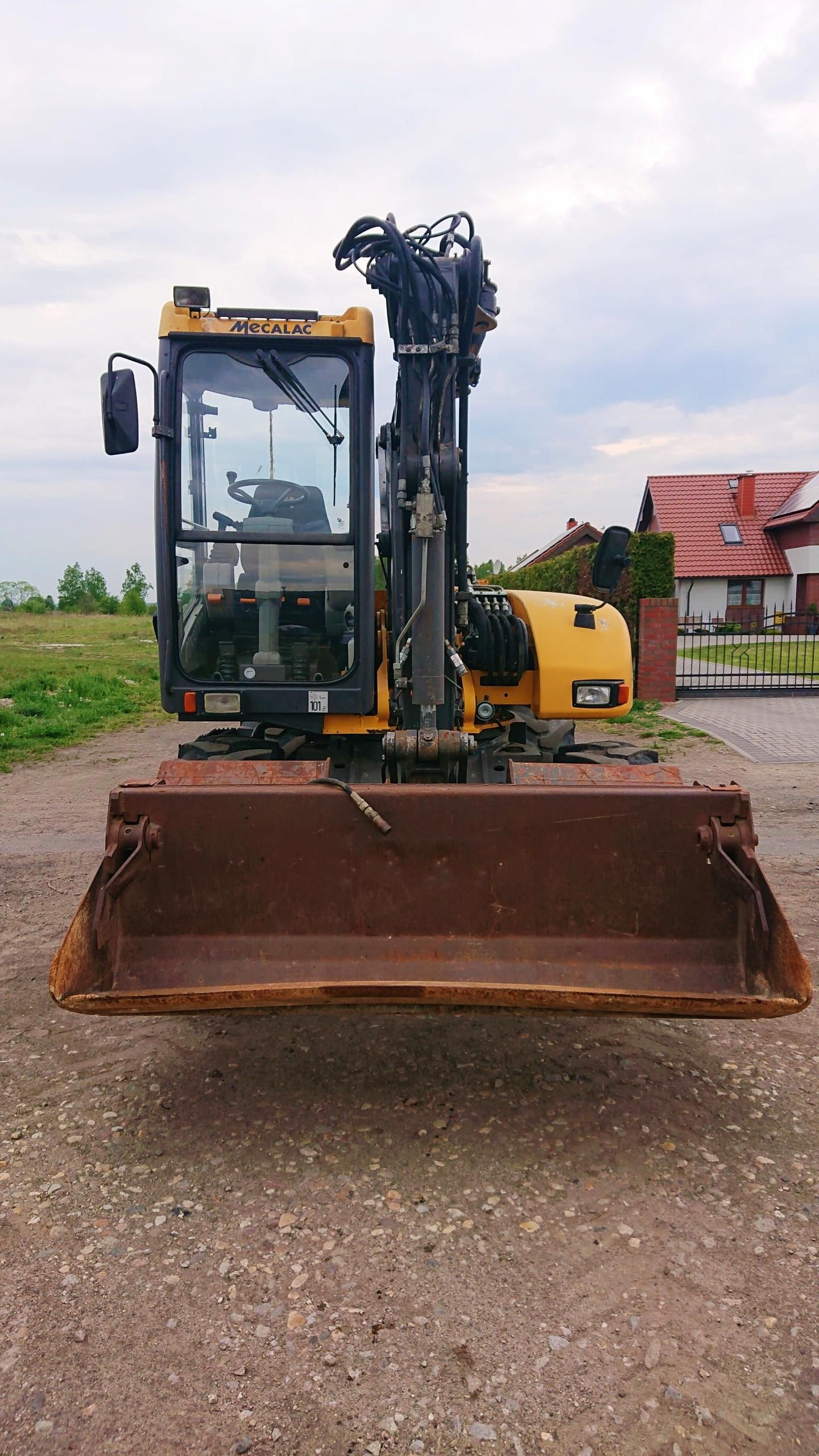 Mecalac 12MXT MTX MSX koparka kołowa sprowadzona - Opinie i ceny na Ceneo.pl