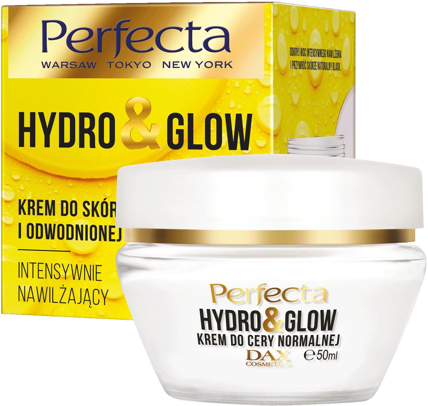 Krem Perfecta Hydro&Glow do skóry normalnej i odwodnionej intensywnie ...
