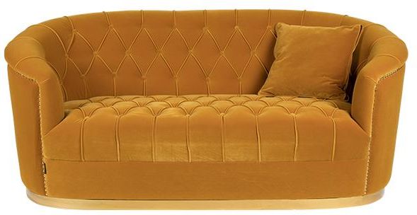Bold Monkey Sofa TOO PRETTY TO SIT ON musztardowa BM32003 - Opinie i ...