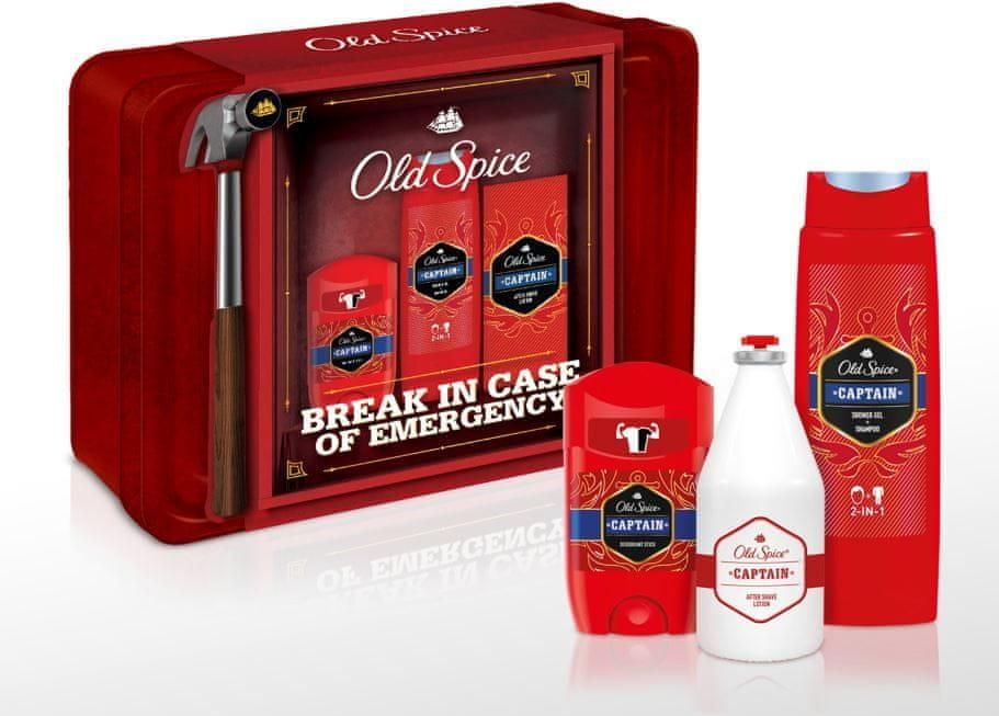 Old Spice zestaw podarunkowy dla mężczyzn Captain Grooming Tin 2 ...