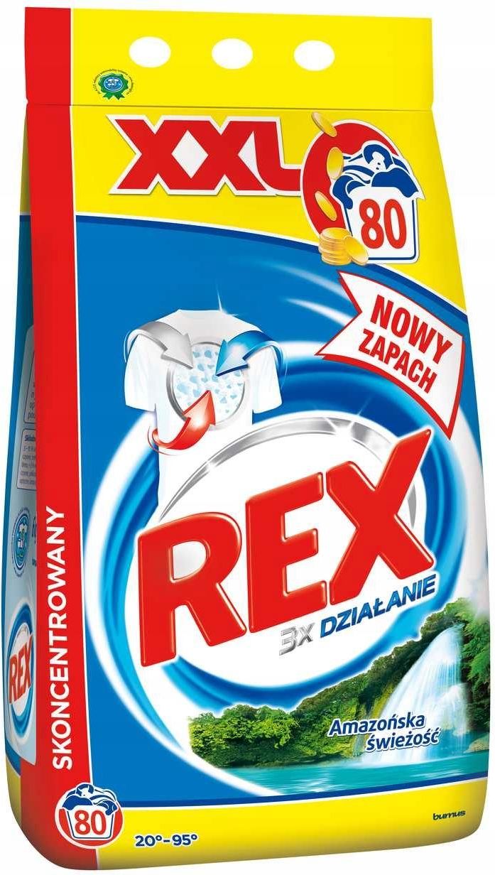 Rex Amazońska świeżość proszek do prania 6 kg 80 p - Opinie i ...
