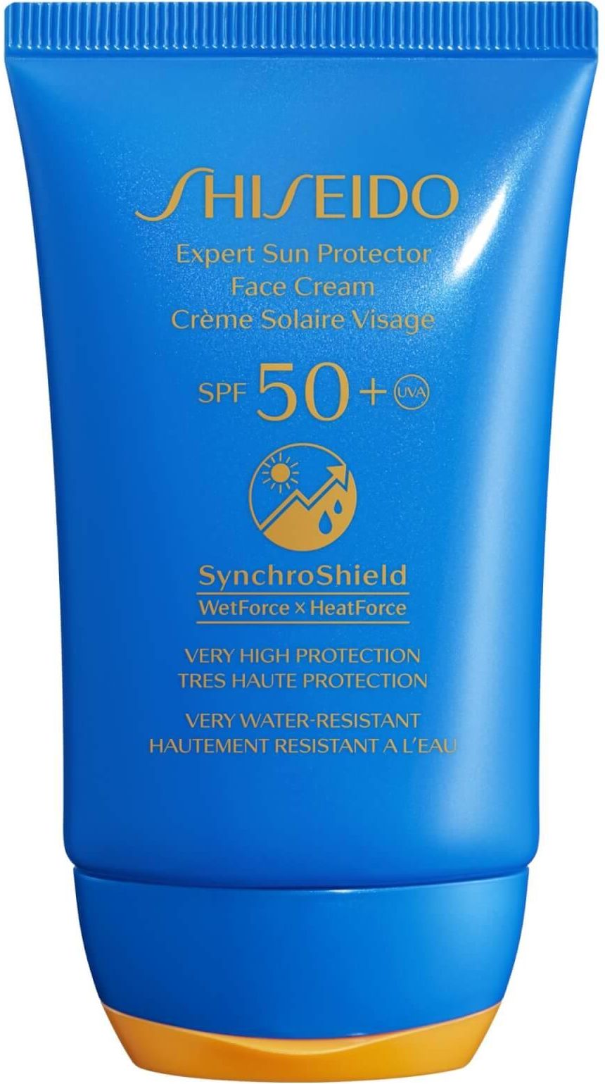 Shiseido Sun Care Expert Sun Protector Face Cream Wodoodporny Krem Do ...