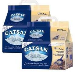 Catsan Żwirek Zbrylający Ultra Plus 2X10L - Ceny i opinie - Ceneo.pl