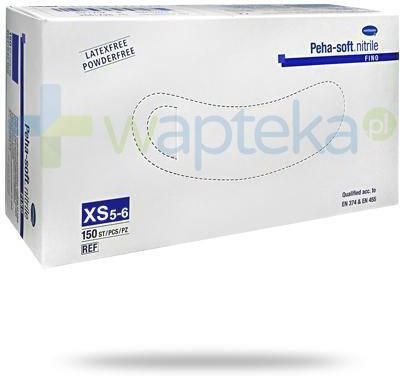 Hartmann Peha-Soft Nitrile Fino Rękawice Nitrylowe Rozmiar Xs 150 Sztuk - Ceny i opinie - Ceneo.pl