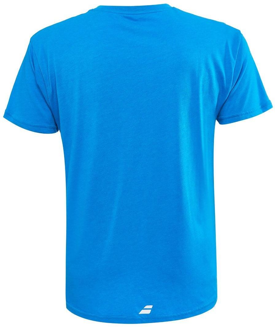 Babolat Exercise Flag Message Tee Men Blue Aster Heather 4Ms204454052 ...