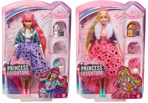 Lalka Barbie Przygody Ksiezniczek Ksiezniczka Ast. Gml75 - Ceny i ...