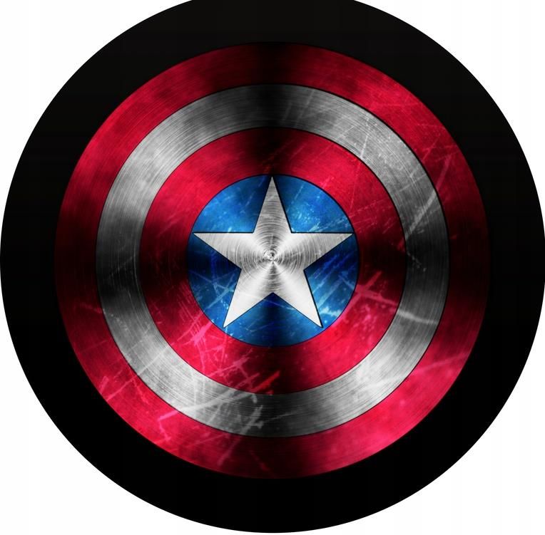 Kapitan Ameryka logo opłatek na tort - Ceny i opinie - Ceneo.pl