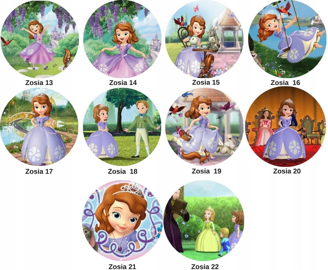 Opłatek na tort Księżniczka Zosia bajka - Ceny i opinie - Ceneo.pl