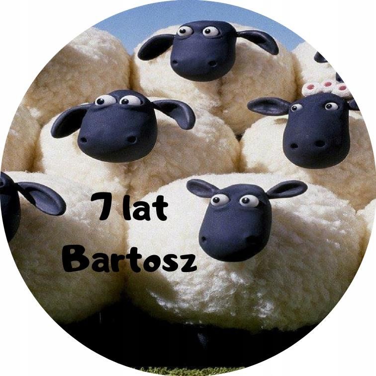 Opłatek na tort Baranek Shaun baranki - Ceny i opinie - Ceneo.pl