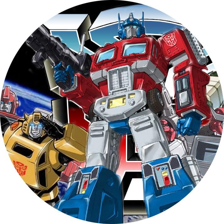 Opłatek na tort Transformers Optimus Prime 14cm - Ceny i opinie - Ceneo.pl