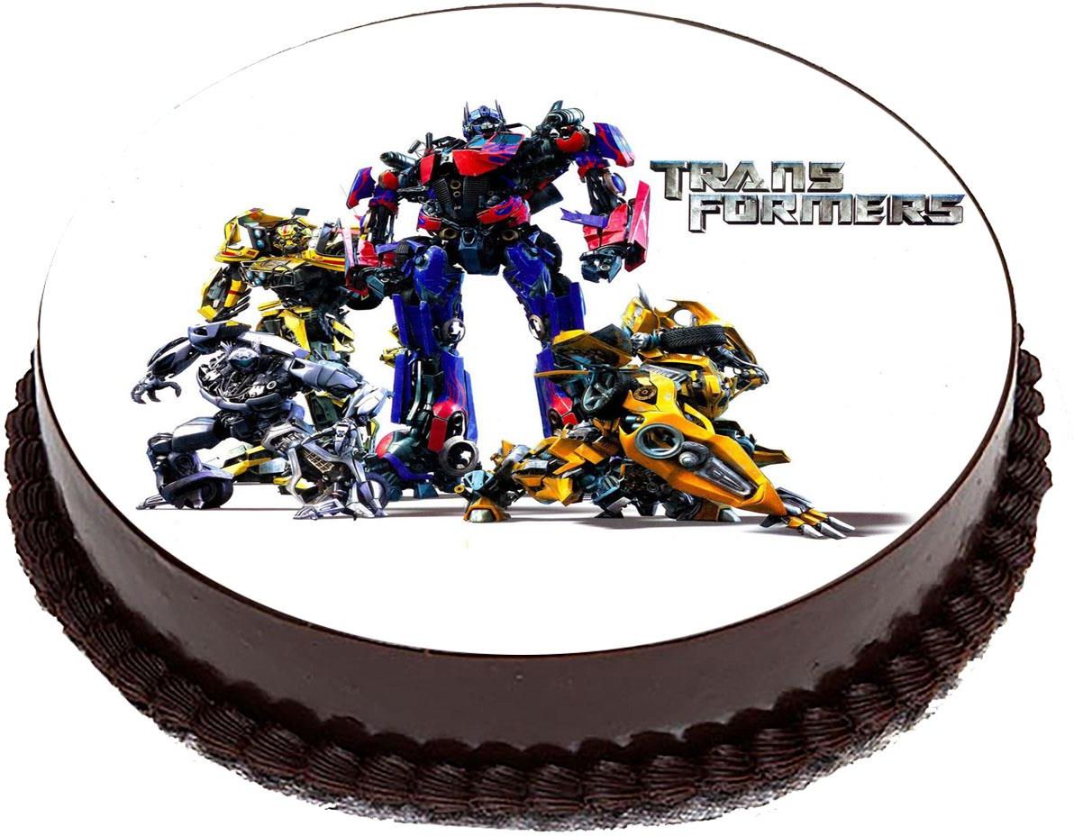 Opłatek na tort Transformers Optimus Prime 14cm - Ceny i opinie - Ceneo.pl