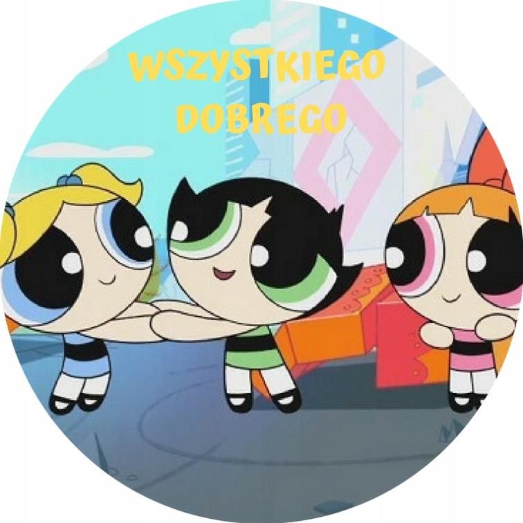 Atomówki Bajka Bójka Opłatek na tort 20CM - Ceny i opinie - Ceneo.pl