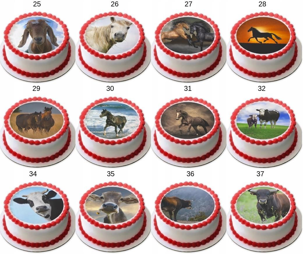 Opłatek na tort Krowa Lizotka 20CM - Ceny i opinie - Ceneo.pl