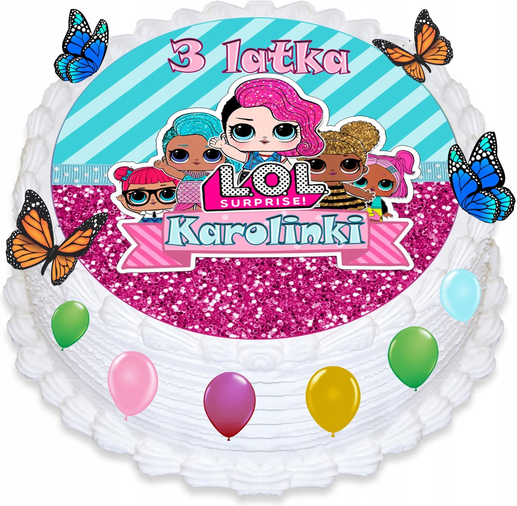 Opłatek waflowy na tort lol surprise - Ceny i opinie - Ceneo.pl