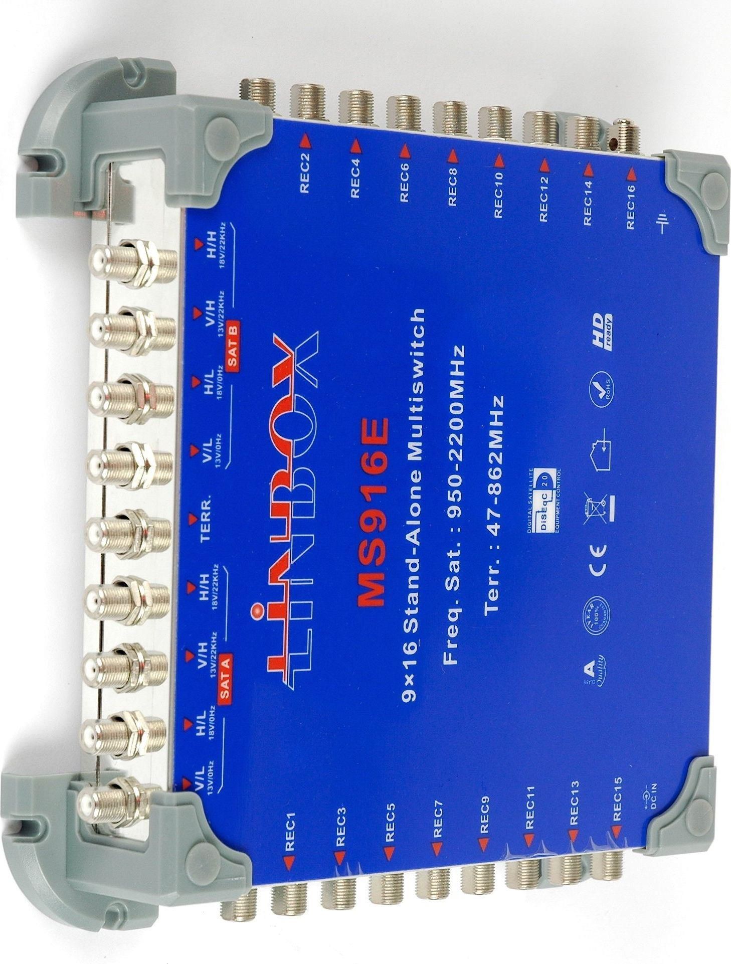 Linbox MULTISWITCH MS916E - Opinie i ceny na Ceneo.pl