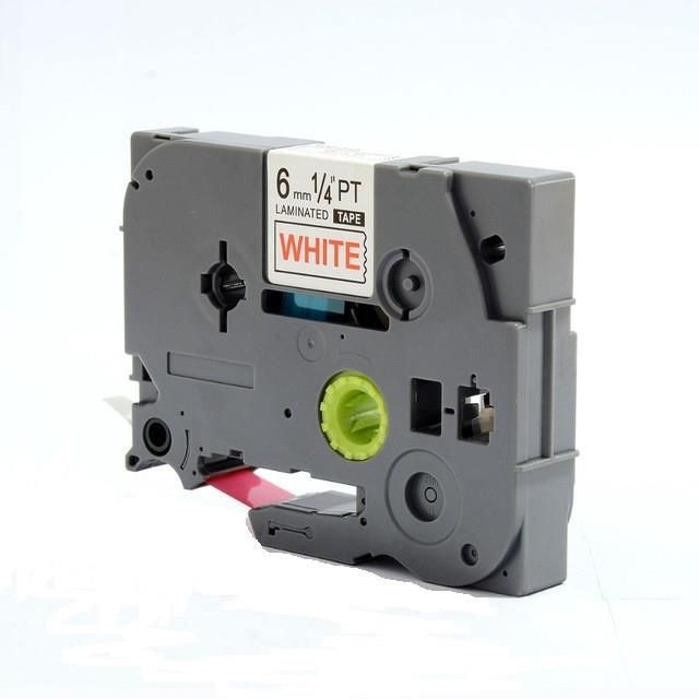 Taśma barwiąca Cdrmarket taśma zamiennik Brother TZ-212 TZe-212 6mm 8m ...