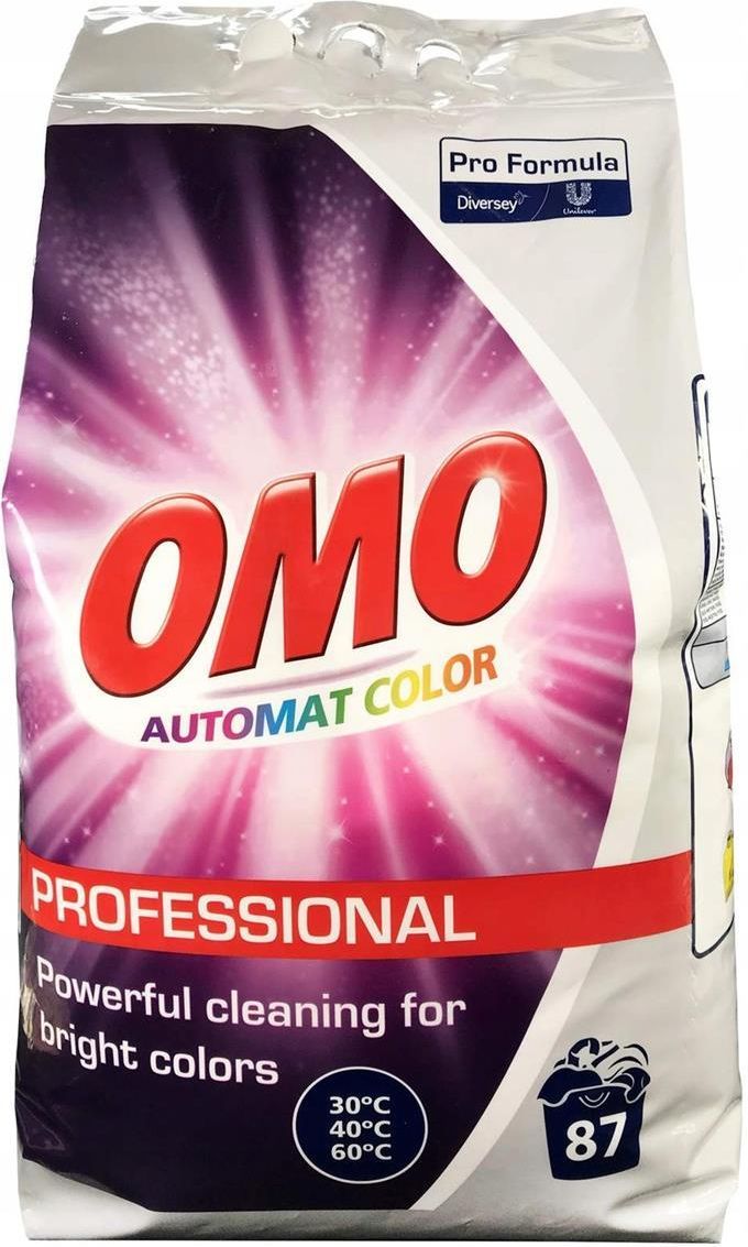 Omo Professional Color proszek 87 prań Diversey - Opinie i atrakcyjne ...