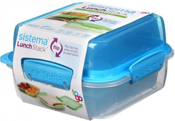 SISTEMA LUNCHBOX SKŁADANY LUNCH STACK TO-GO 1240 ML (21610) - Opinie i ...