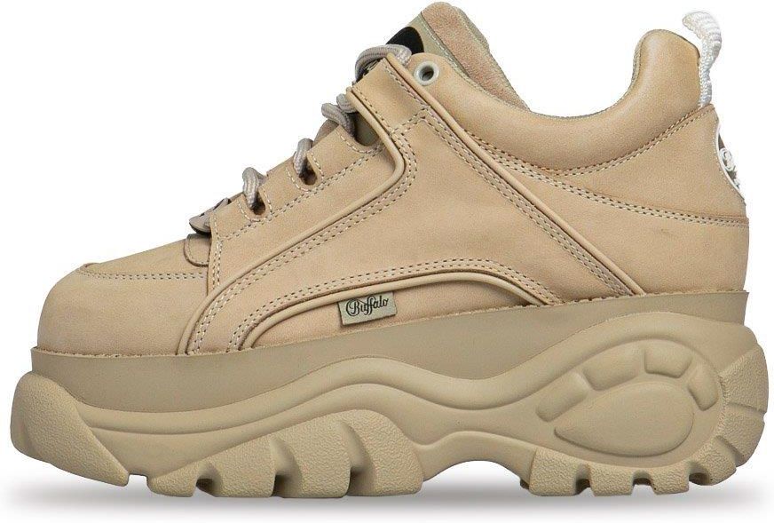 Buty Buffalo London Classic Low Nubuck Leather beżowe (BN15330961 ...