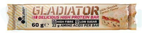 Olimp Gladiator White Chocolate Espresso 60G - Ceny i opinie - Ceneo.pl