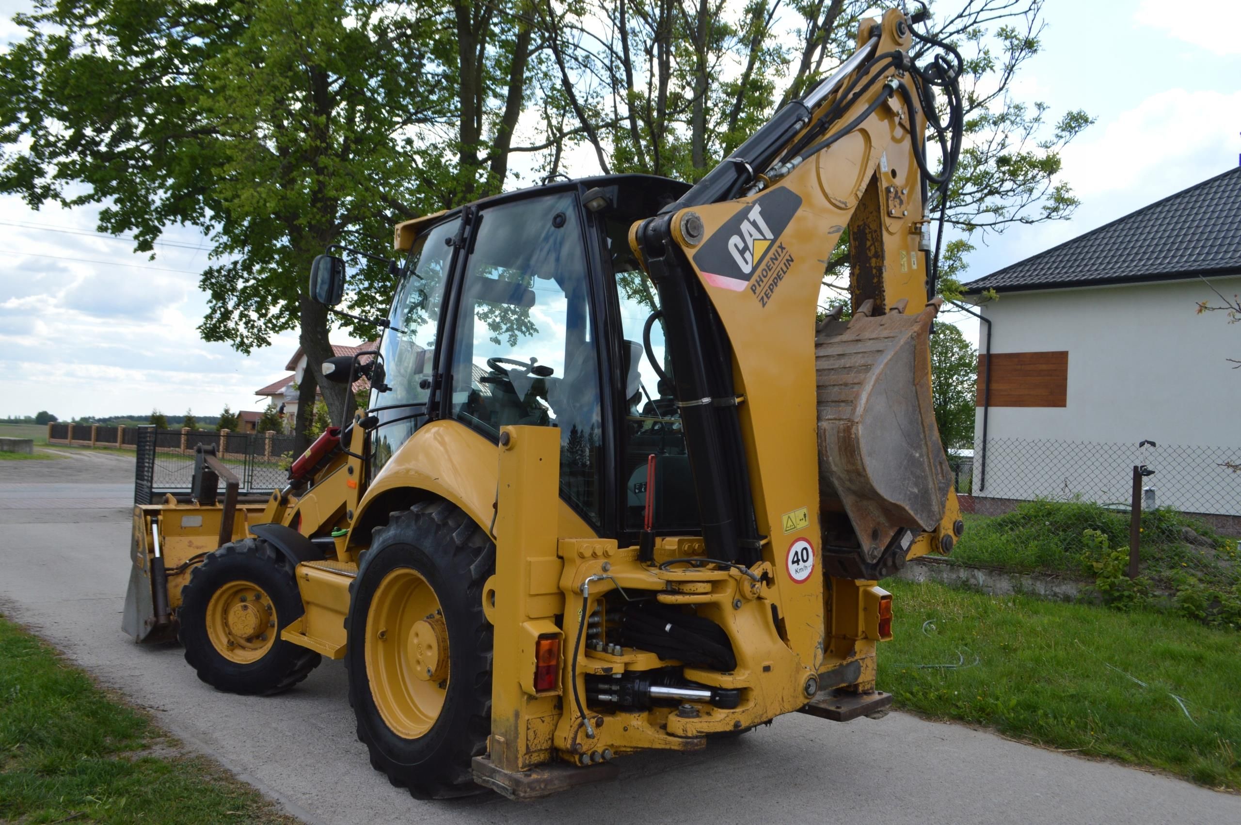 Koparko ładowarka CAT 428E *2007/08* IDEALNY!!! - Opinie i ceny na Ceneo.pl