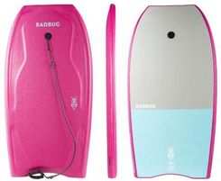 RADBUG Deska bodyboard 100 z leashem na nadgarstek Różowy - Ceny i ...
