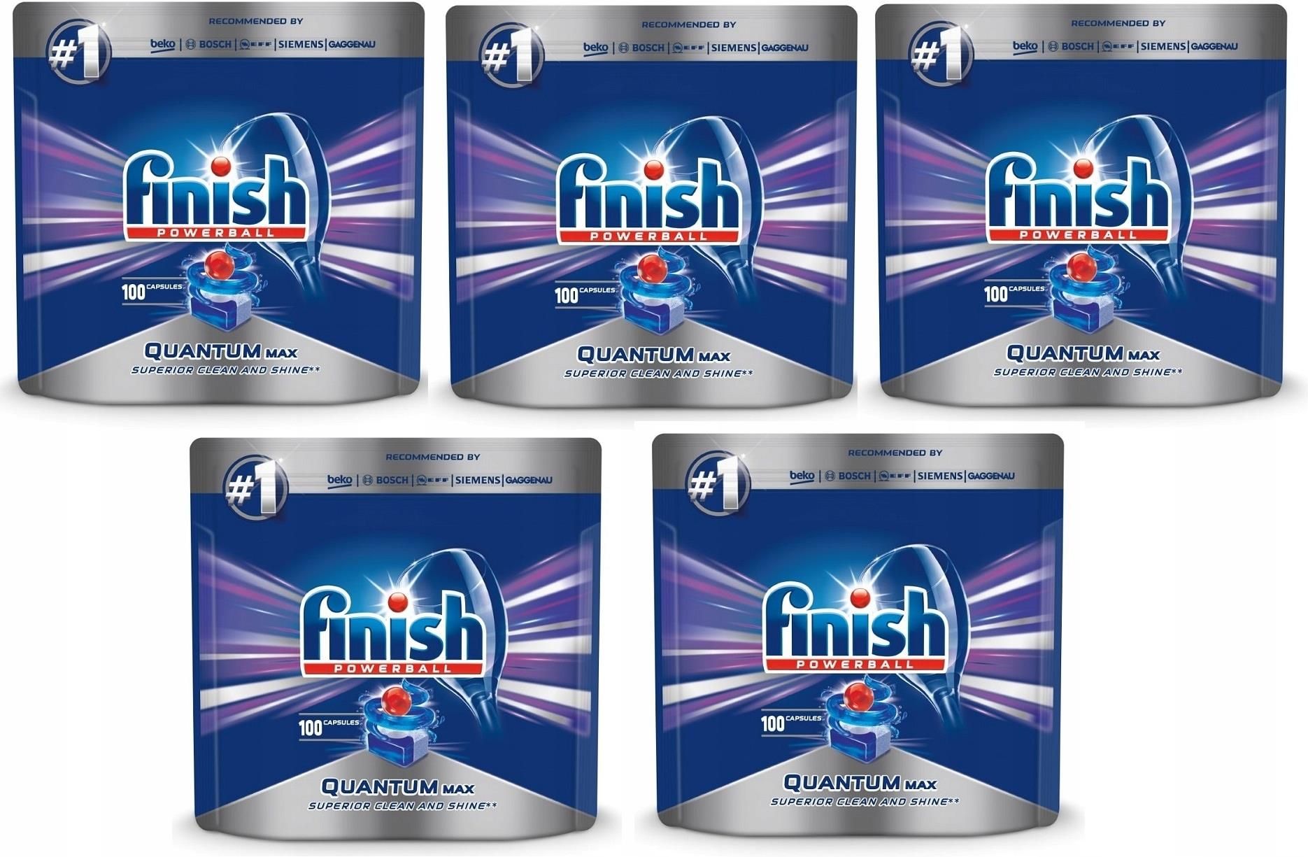 Finish Quantum Max Tabletki Do Zmywarki 500szt - Opinie i atrakcyjne ...