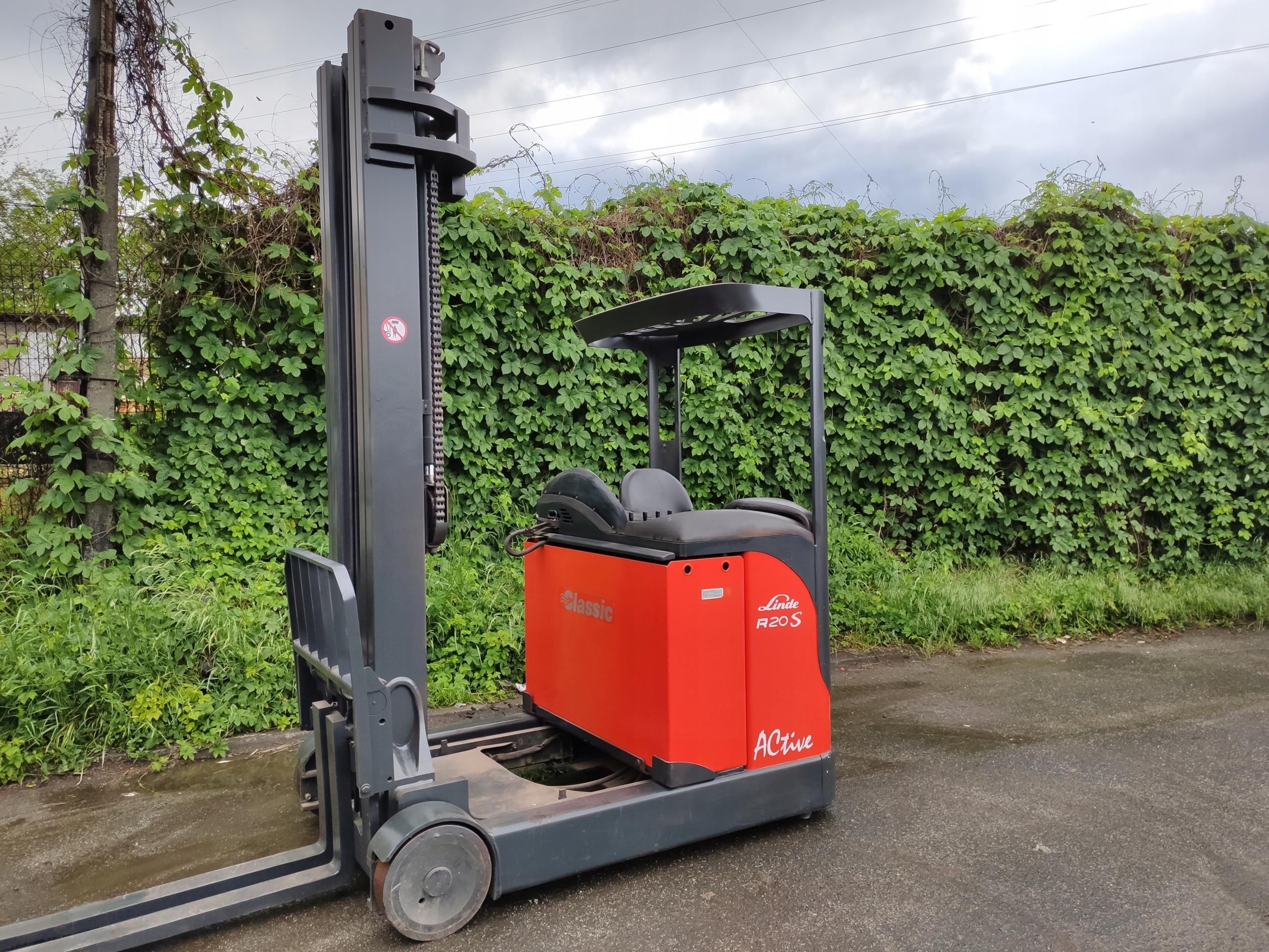 Wózek widłowy Linde R20S-12 Reach Truck / 2966 - Opinie i ceny na Ceneo.pl