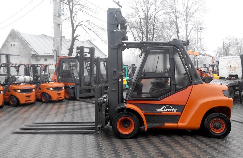 Linde H80T-02/900 396 pełna kabina, klima, LPG H80 - Opinie i ceny na ...