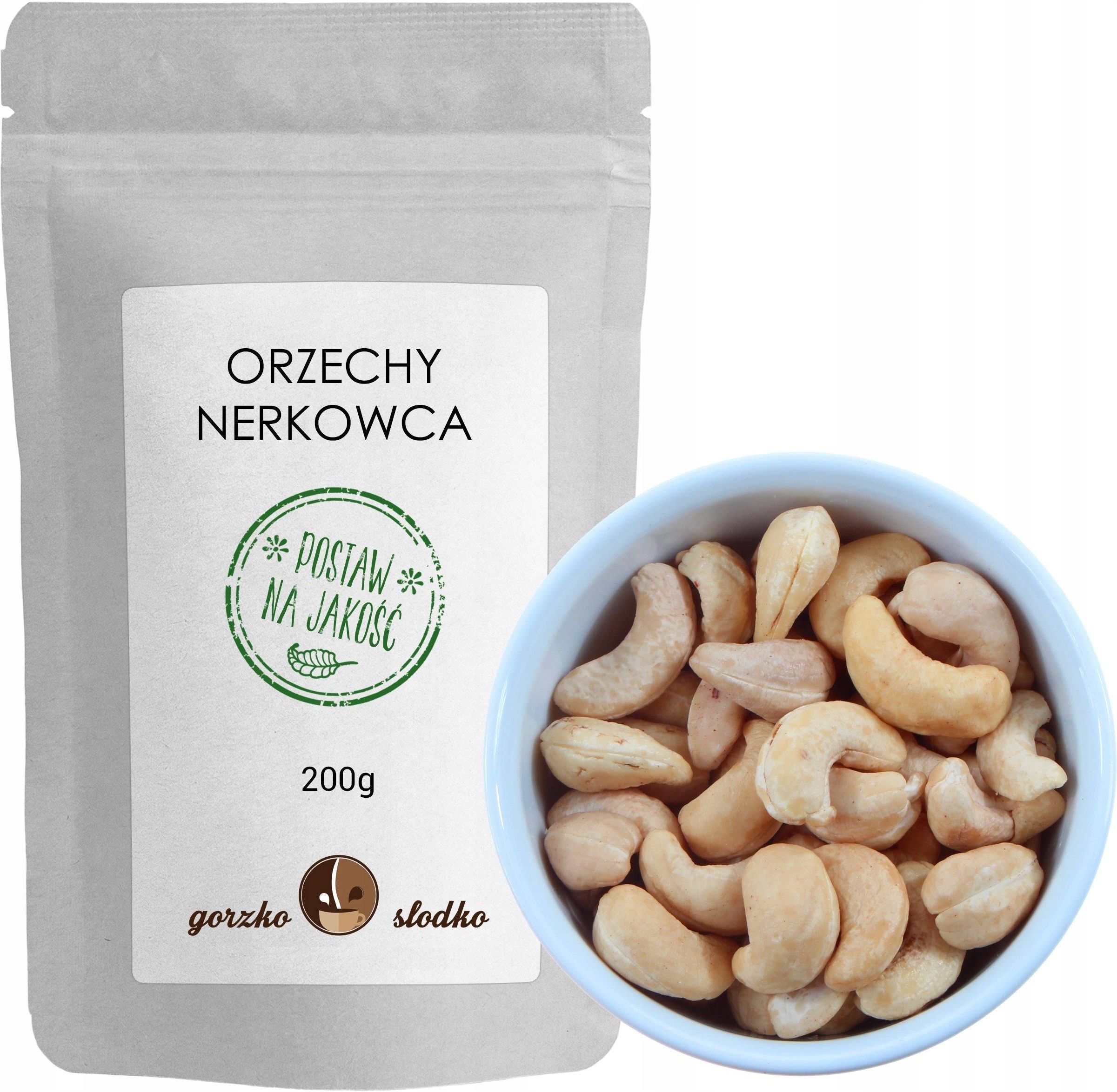 Orzechy Nerkowca najwyższa200g - Ceny i opinie - Ceneo.pl