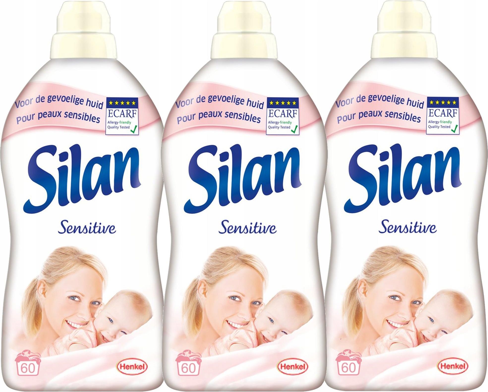 Silan Sensitive Płyn Płukania Dzieci 3x1,5L - Opinie i atrakcyjne ceny ...