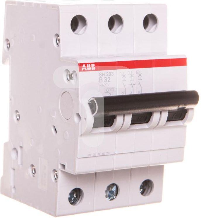 Bezpiecznik Abb Wyłącznik Nadprądowy 3P B 32A 6Ka Ac Sh203-B32 2Cds213001R0325 - Opinie i ceny ...