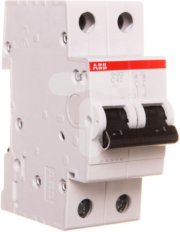 Bezpiecznik Abb Wyłącznik Nadprądowy 2P C 40A 6Ka Ac Sh202-C40 2Cds212001R0404 - Opinie i ceny ...