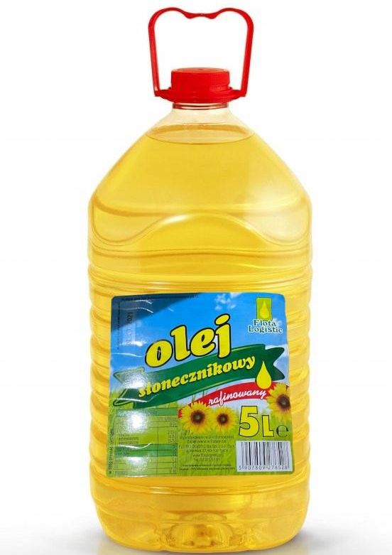 Polski Olej Słonecznikowy Rafinowany - 5 Litrów - Ceny i opinie - Ceneo.pl