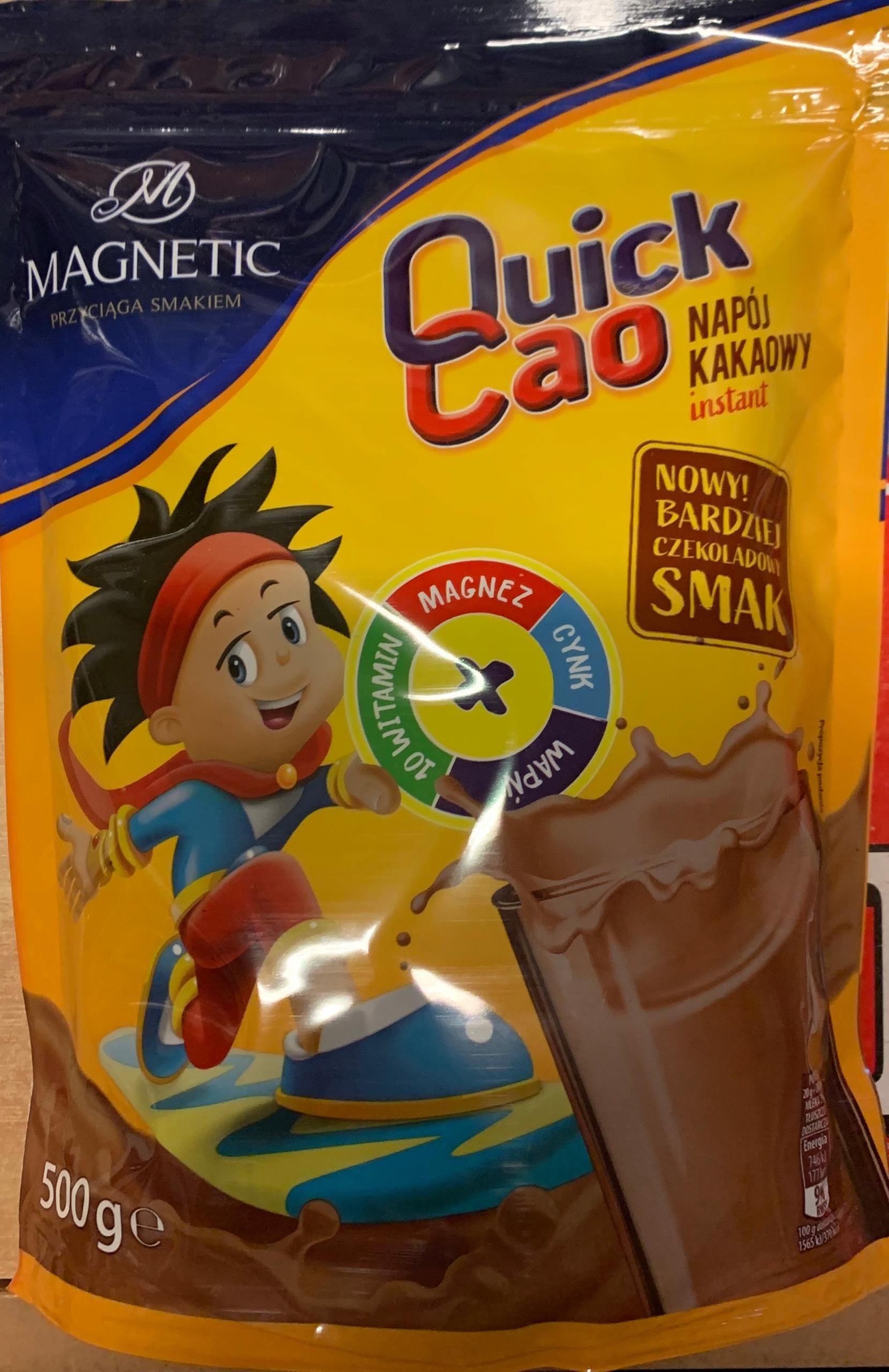 Quick Cao napój kakaowy 500g - Ceny i opinie - Ceneo.pl