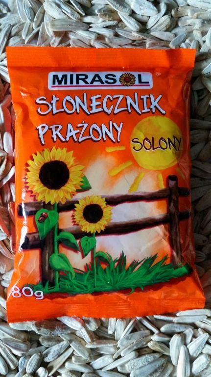 Słonecznik 80g Solony Mirasol - Ceny i opinie - Ceneo.pl