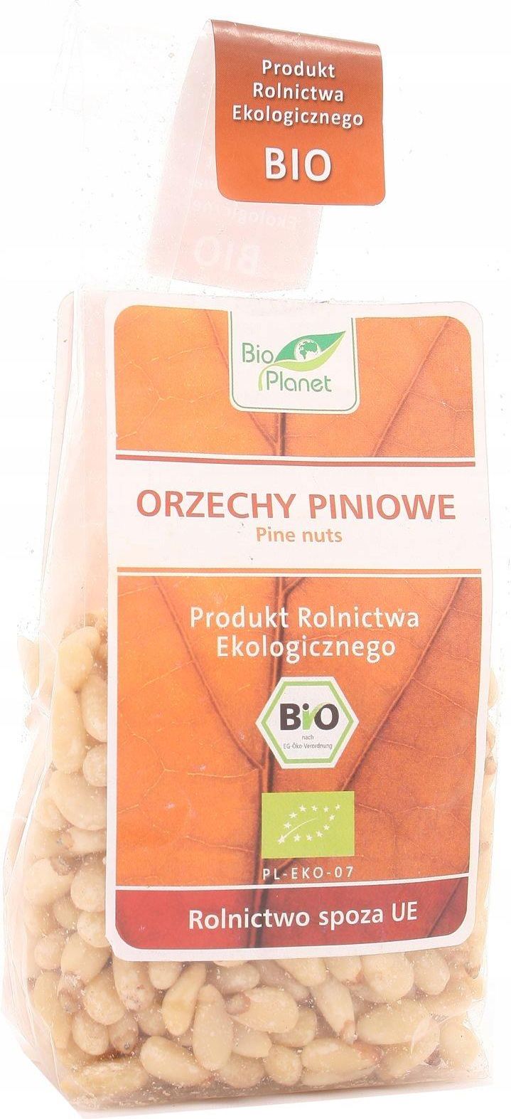 Orzechy piniowe Bio Bio Planet 100g - Ceny i opinie - Ceneo.pl