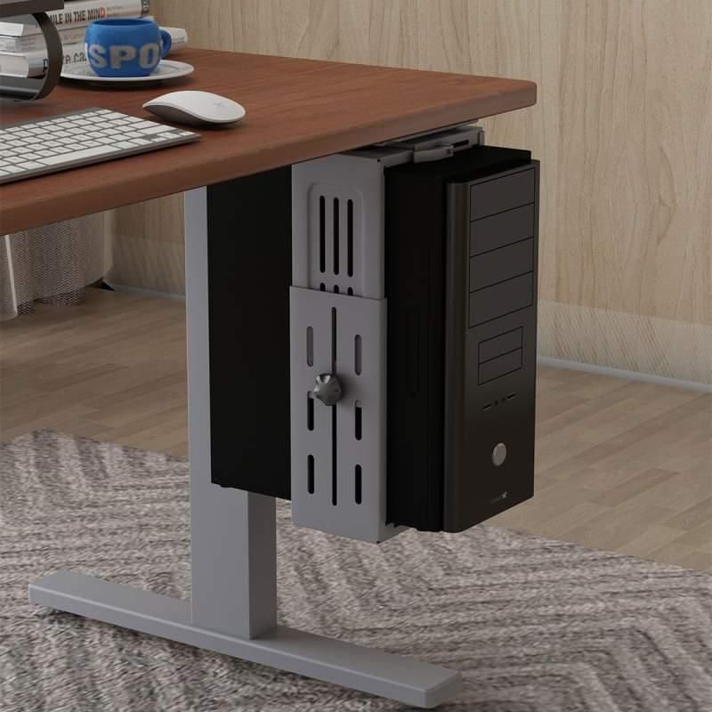 Ergosolid Uniwersalny Podwieszany Uchwyt Komputera Pc Pod Biurko Blat ...