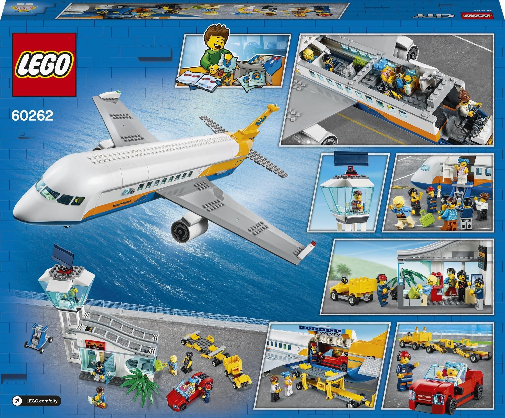 LEGO City 60262 Samolot pasażerski - ceny i opinie - Ceneo.pl
